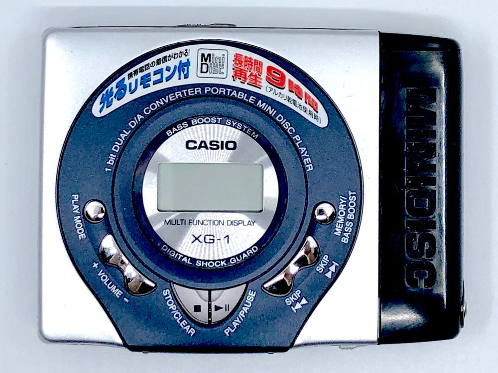 Casio XG-1 MiniDisc Player