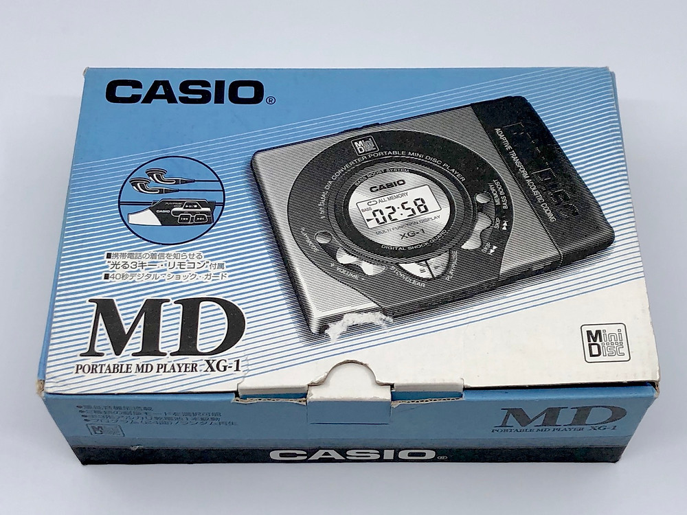 Casio XG-1 MiniDisc Player