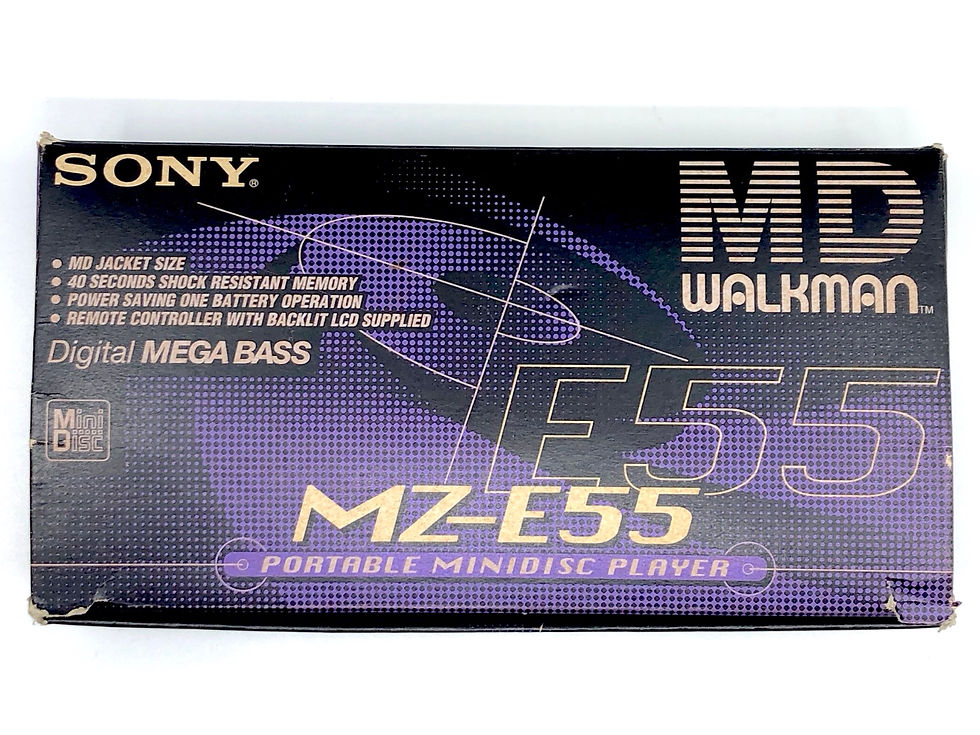 Sony Walkman Sony MZ-E55 MiniDisc Player Silver