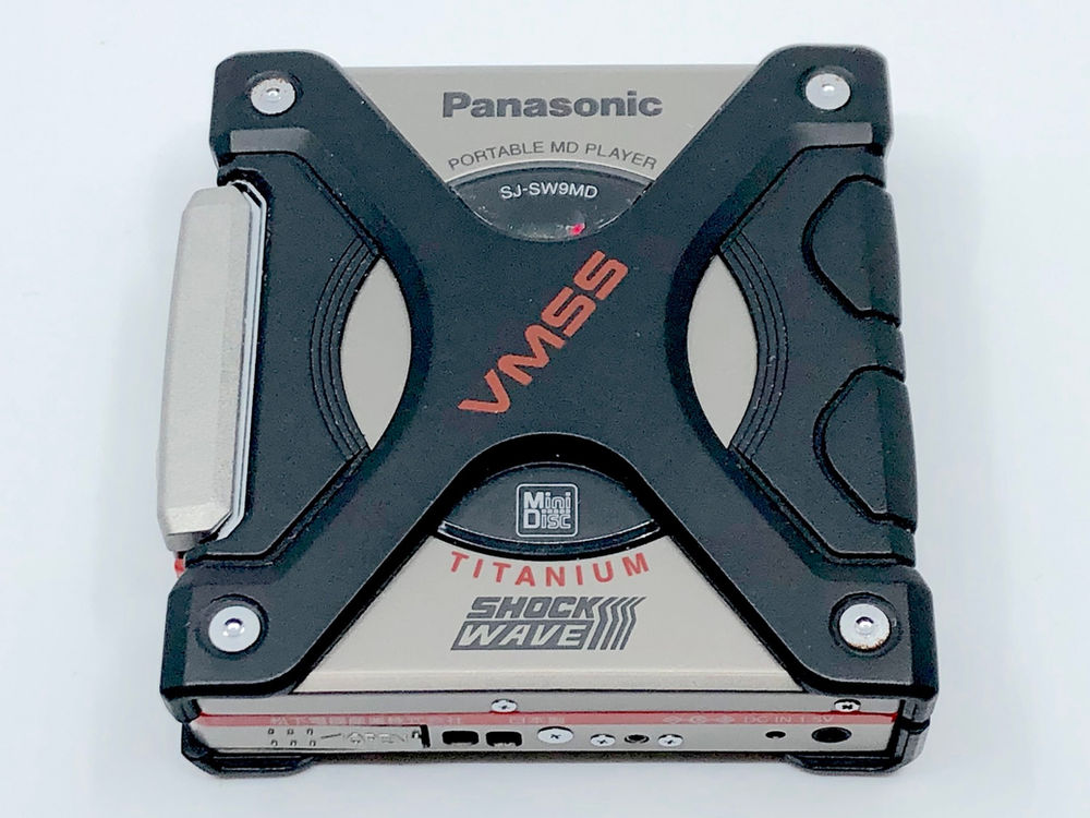 Panasonic SJ-SW9MD Titanium Shockwave MiniDisc Player