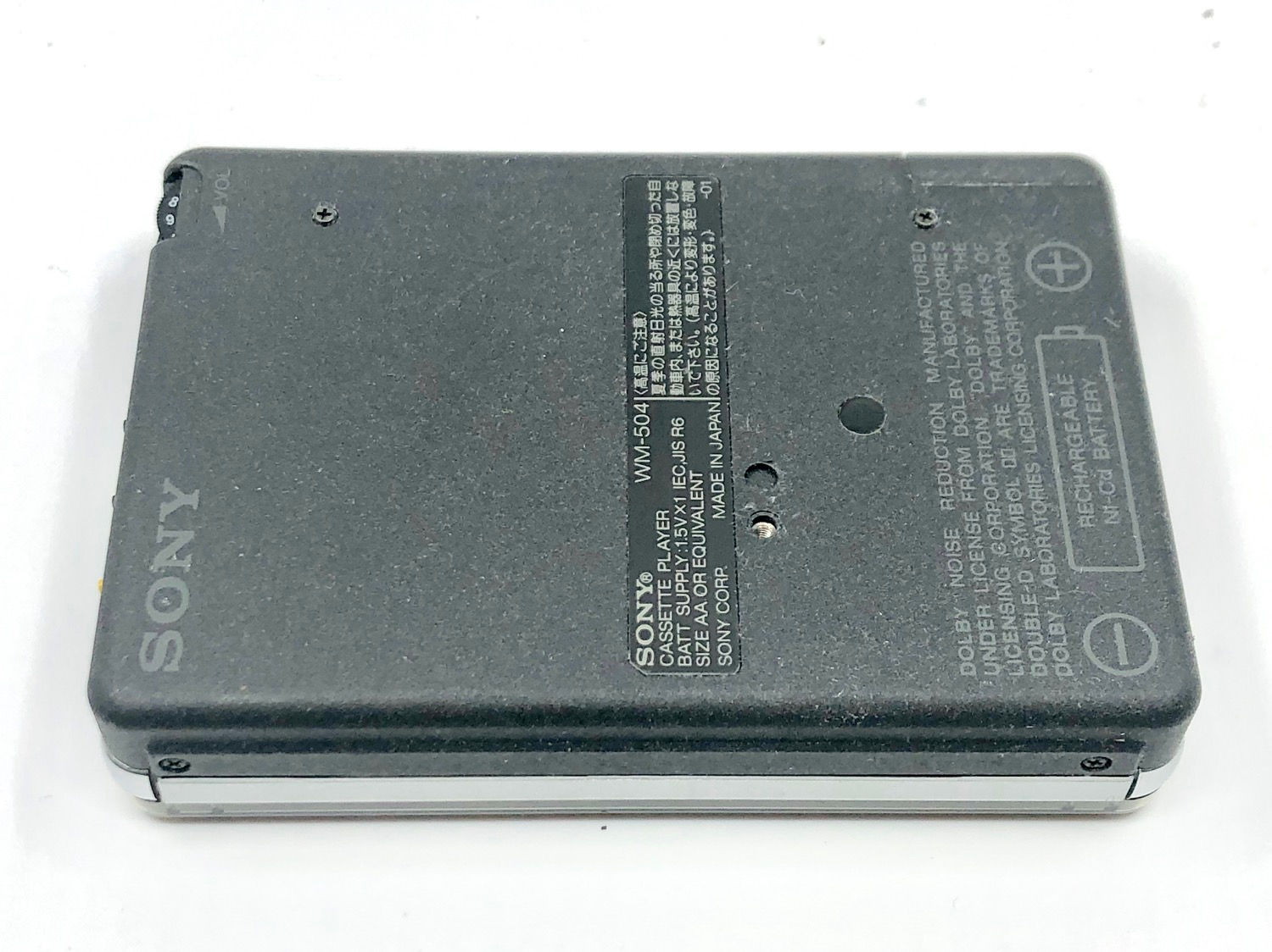 Sony Walkman WM-504 Portable Cassette Player