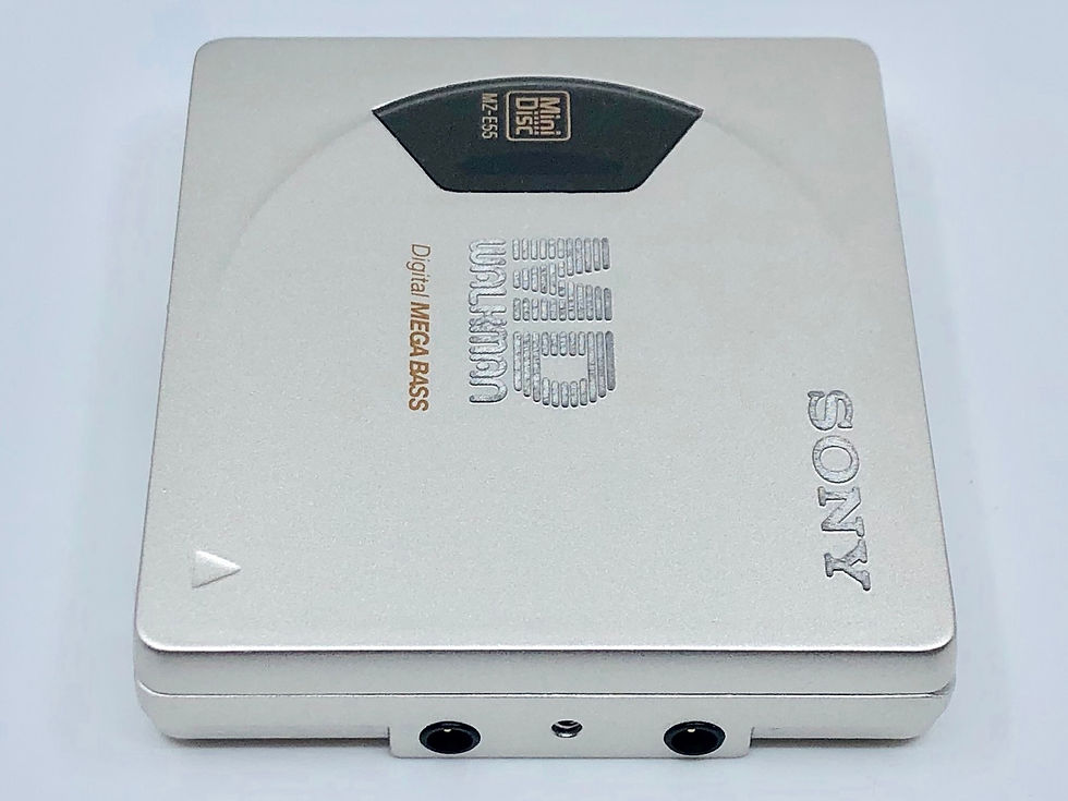 Sony Walkman Sony MZ-E55 MiniDisc Player Silver