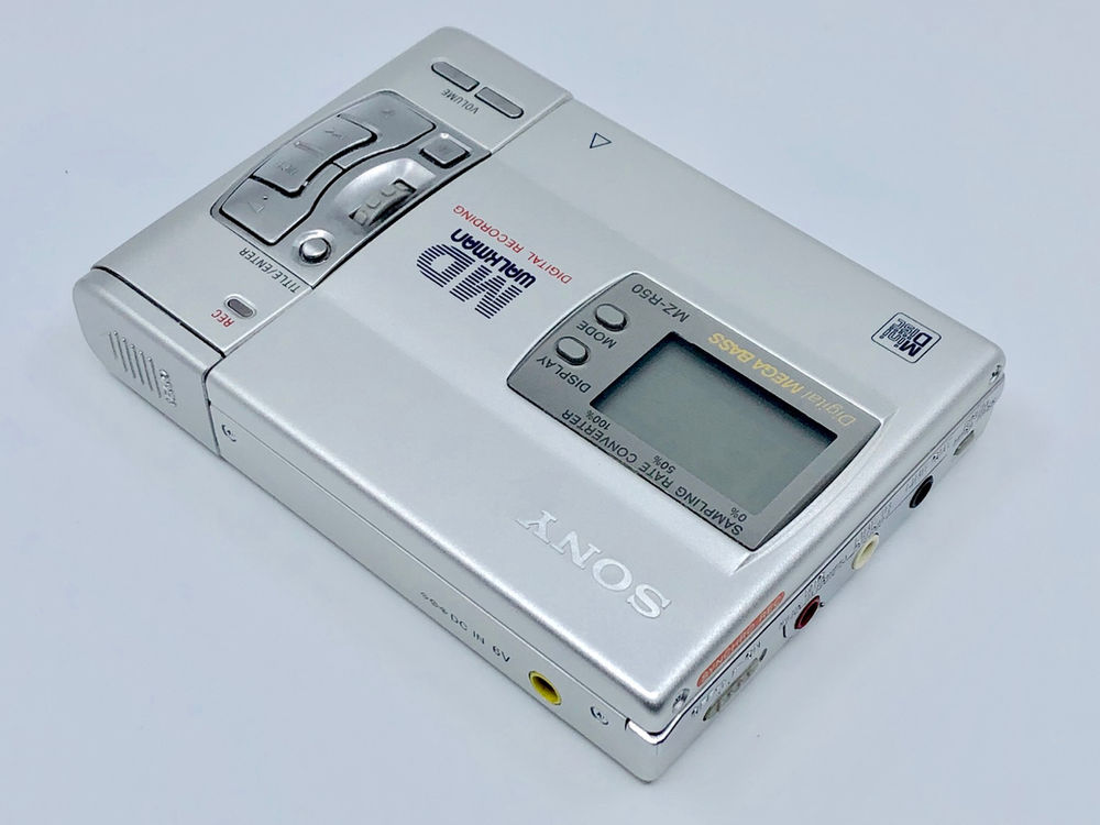 Sony Walkman MZ-R50 Silver MiniDisc Recorder