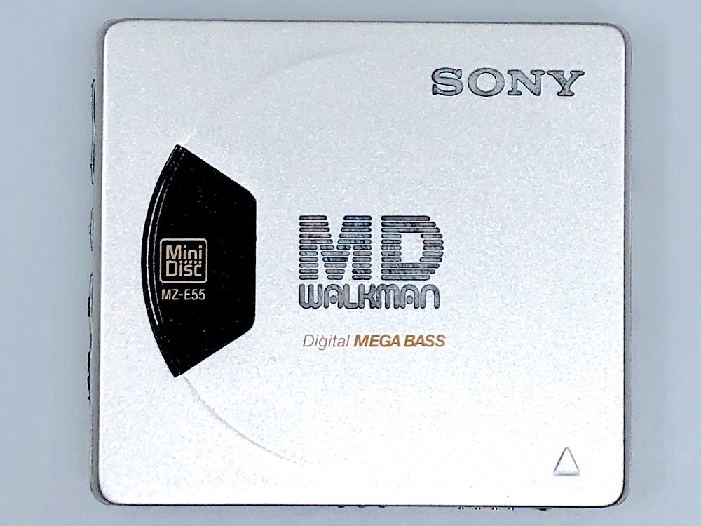 Sony Walkman Sony MZ-E55 MiniDisc Player Silver