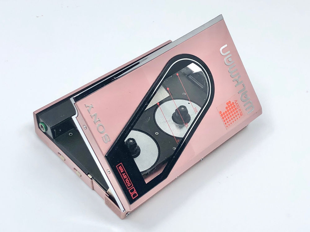 Sony Walkman WM-30 Pink Portable Cassette Player