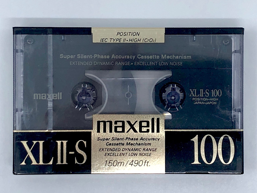 Maxell XL II-S CrO2 Type II Cassette Tape