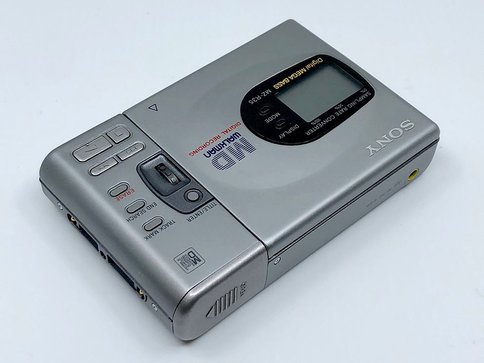 Sony Walkman MZ-R35 MiniDisc Recorder Silver