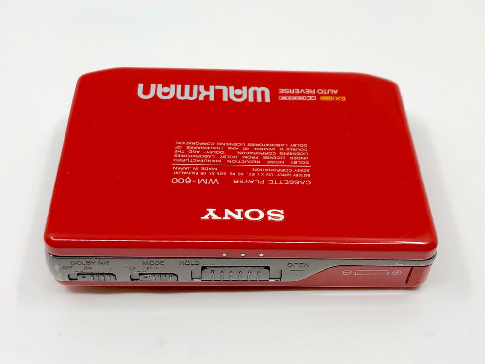 Sony WM-600 Red Walkman