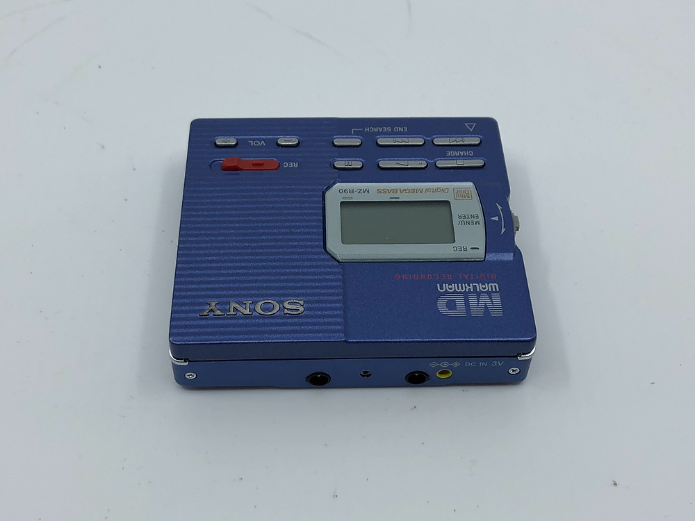 Sony MZ-R90 Blue MD Recorder