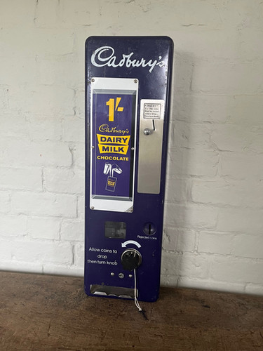 Vintage Cadbury's vending machine. | Discovered