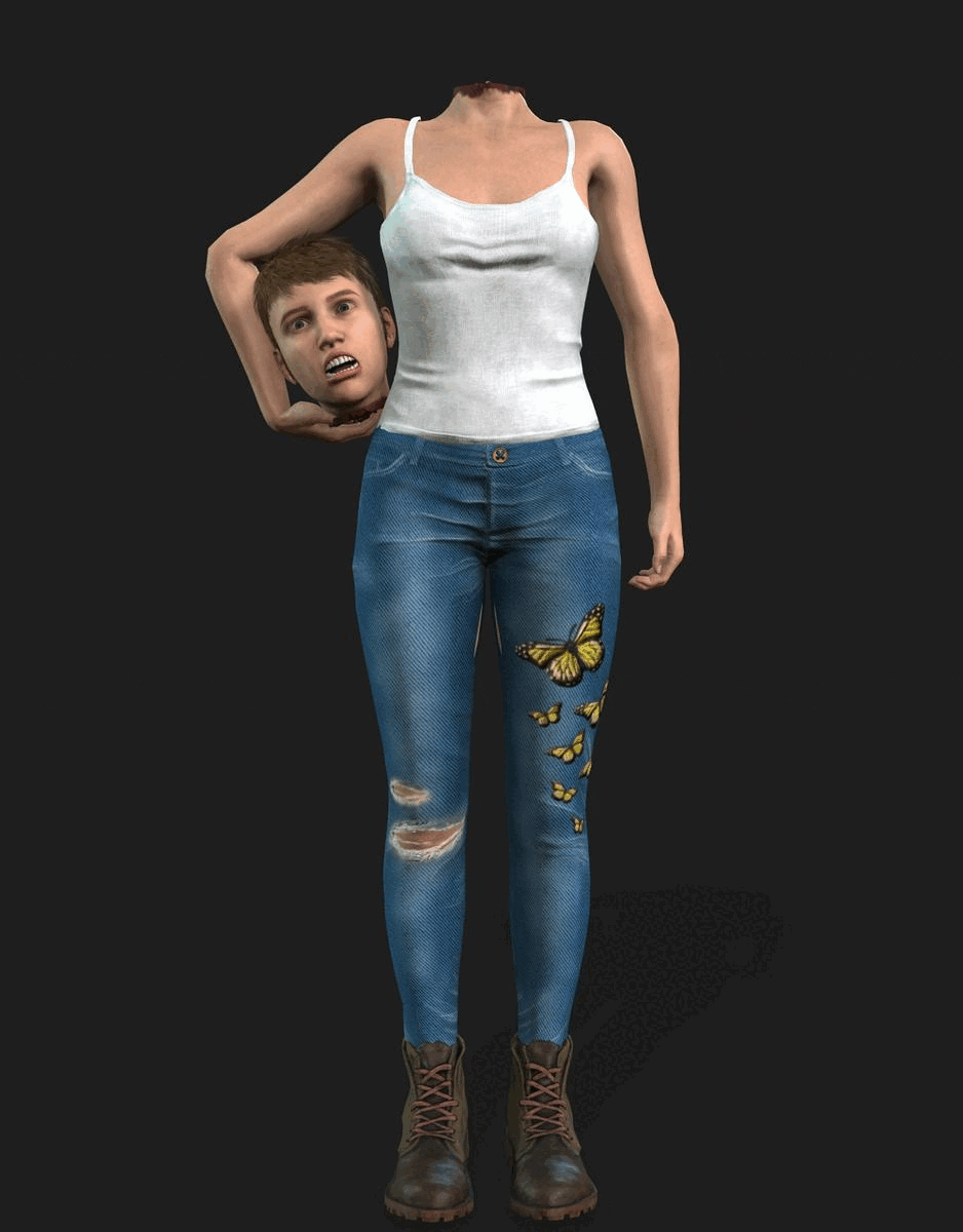 Severed Head & Body | 3dcourse