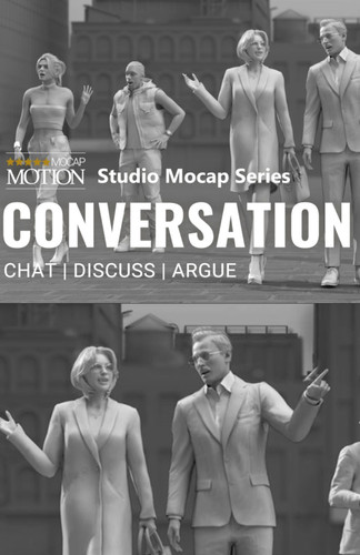 Studio Mocap Series - Conversation iClone | 3dcourse