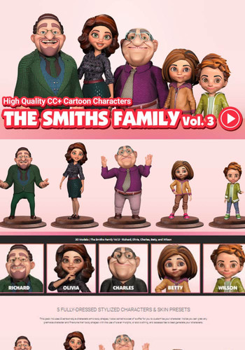 The Smiths Family Vol.3 - CC4.3+ | 3dcourse