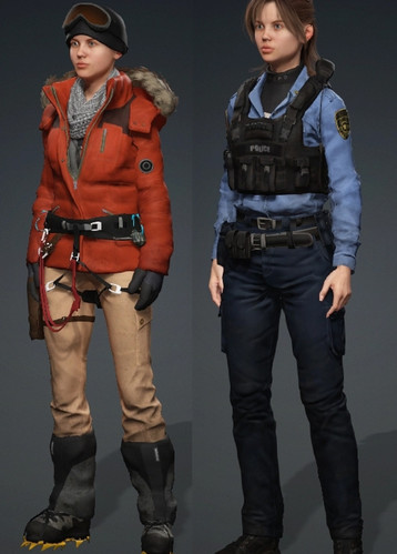 CGPD uniform & Exhibition Outfit - iClone7+ CC3+ | 3dcourse