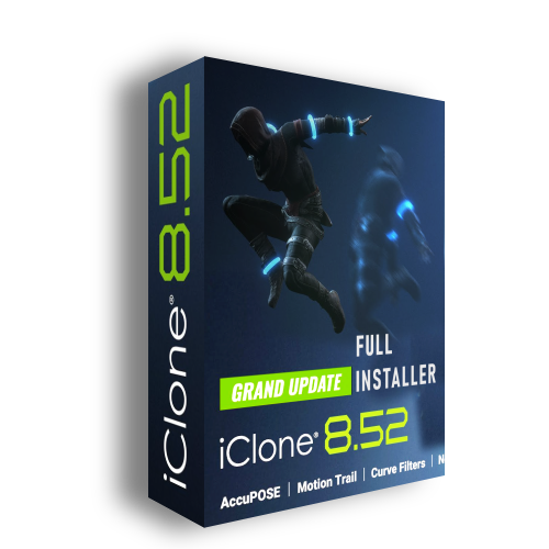 iClone v8.52 - Full Unlimited | 3dcourse