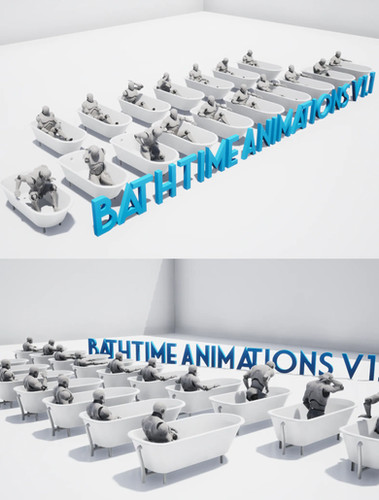 Bath Time Animations - iClone 7+ | 3dcourse