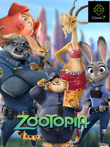 ZOOTOPIA - Characters - iClone 7-8 | 3dcourse