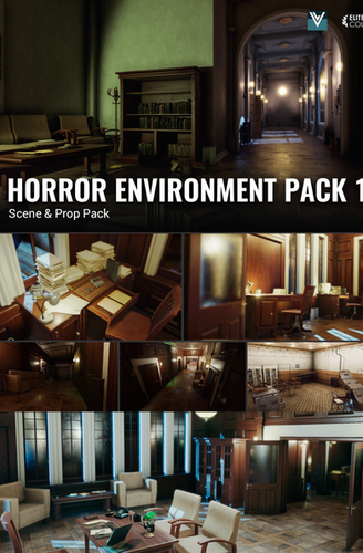 Horror Environment Pack 1 - iClone Mega Pack | 3dcourse