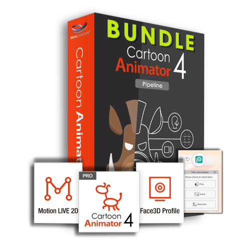 Cartoon Animator 4.41 BUNDLE Full Pack | 3dcourse