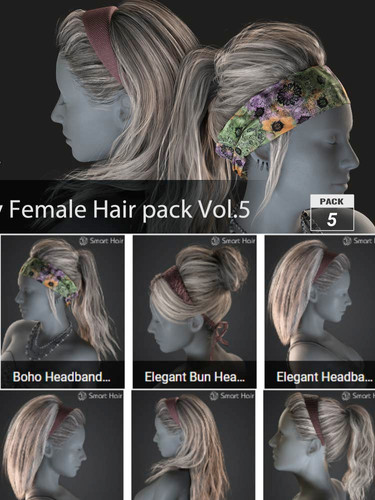Dorothy Female Hair pack Vol.5 - CC v3.4+ iC v7.9+ | 3dcourse