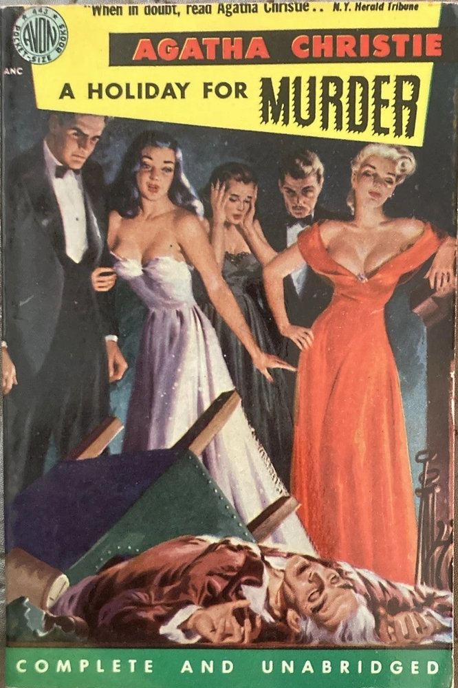 Hercule Poirot's Christmas (1938) by Agatha Christie.