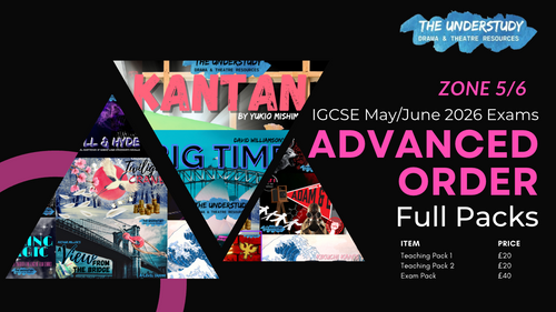 ADVANCED ORDER IGCSE Zone 5/6 | THE UNDERSTUDY