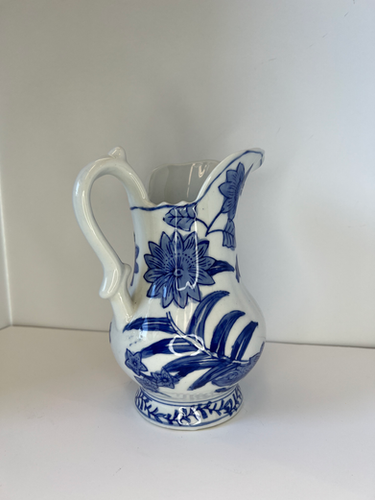 Blue & White Pitcher | My Site