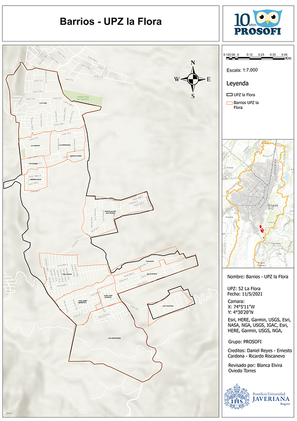 Cartografías | UPZ-52-La-Flora