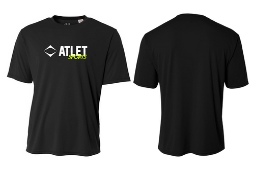 Atlet Sports Performance T-Shirt - Black | Atlet