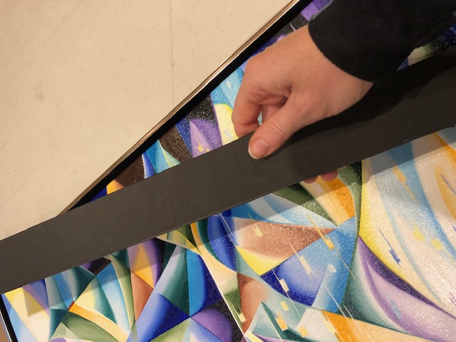 How to Install A Stretched Canvas into a Float Frame in 6 Easy Steps