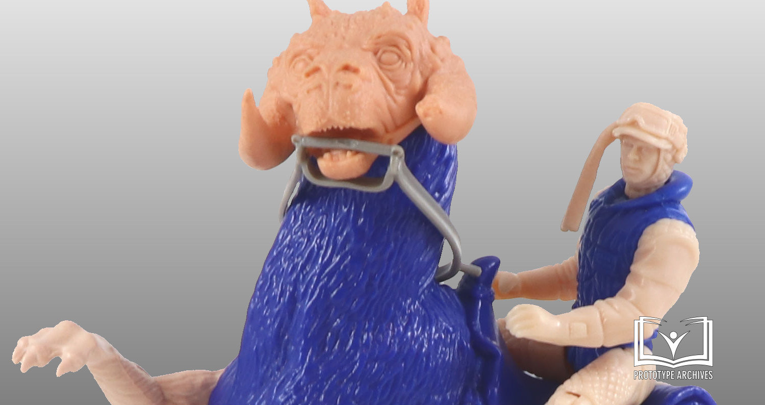 Unreleased Tauntaun Luke Skywalker Hoth Creature Set | PROTOTYPE ARCHIVES