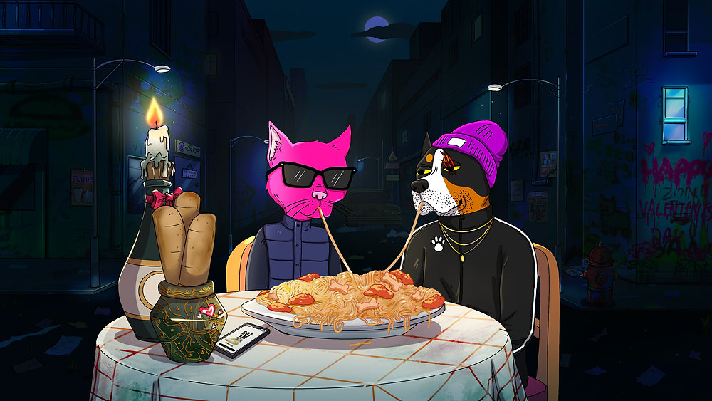 Gutter Cat Gang Valentine: Poem & Picture Hint At Partnership - Activations