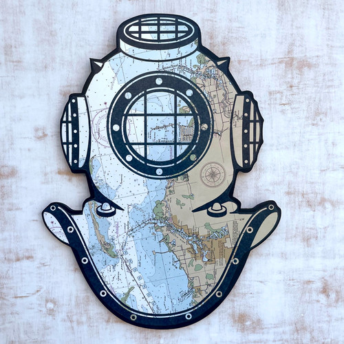 Sponge Diver Hat Map Sign - Navigate the Charm of Tarpon Springs ...