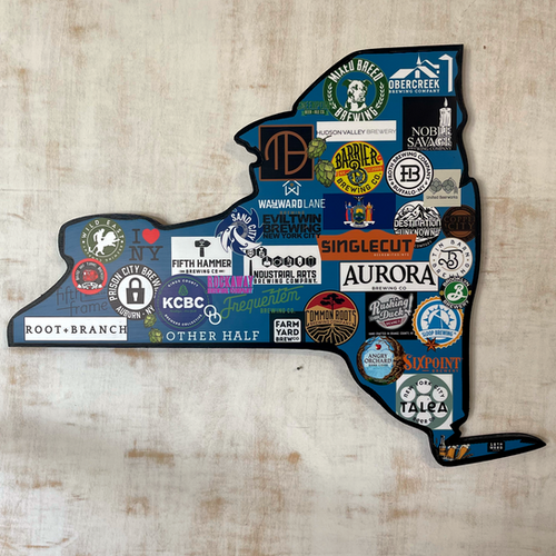 New York Local Breweries Sign: From Buffalo to the Big Apple! | Custom ...