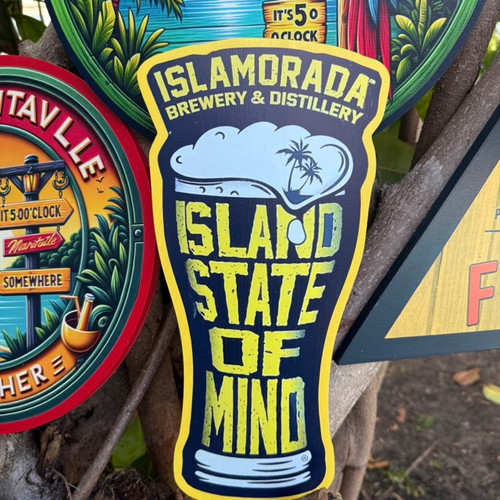 Island State of Mind Beer | Custom Salty Signs