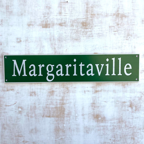 Margaritaville Street Sign - Transform Your Space into a Beach Paradise ...