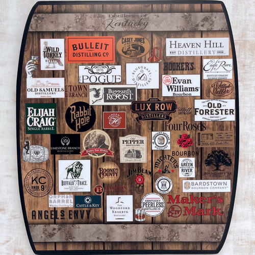 Kentucky Barrel Distilleries Sign | Custom Salty Signs