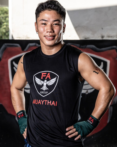 FA Group Tank Top Red | Fagroupmuaythai