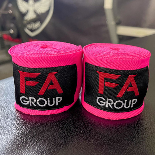 FA Handwraps - Pink | Fagroupmuaythai