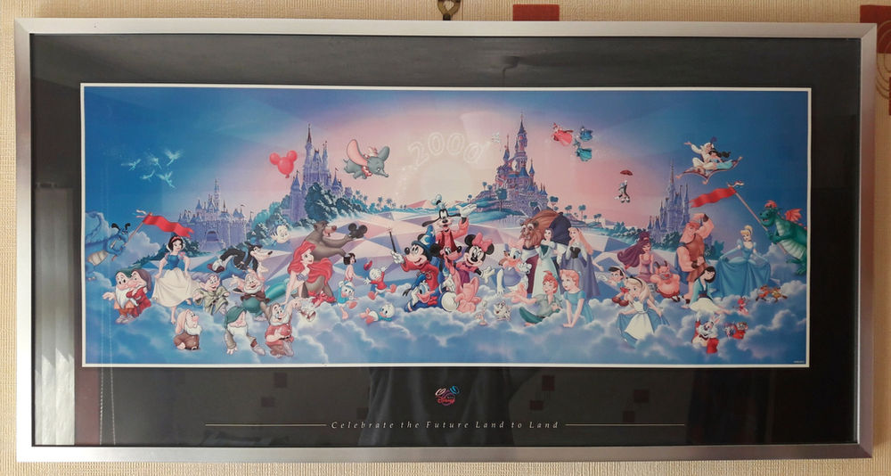 Disney Parks year 2000 poster