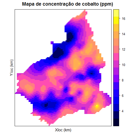 Mapa de concentração