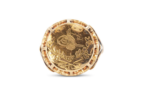 Ottoman Gold Signet Ring - eric-originals