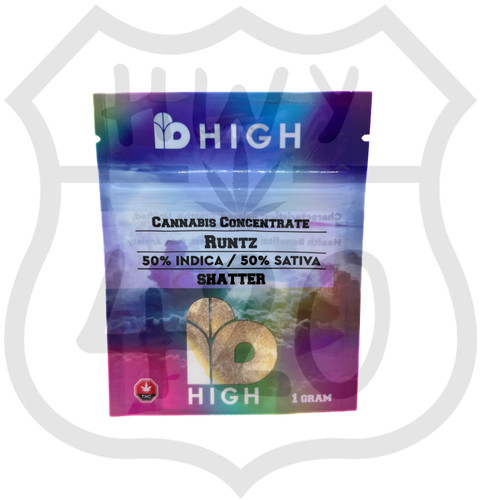 Runtz Shatter (Hybrid) THC: 85% | The 420 Highway