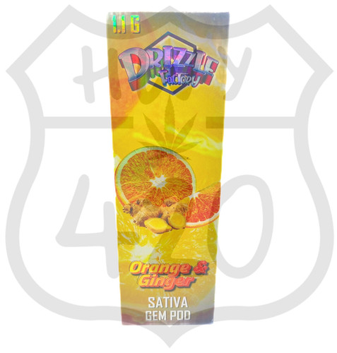 Drizzle - Orange Ginger (Hybrid) THC: 97% | The 420 Highway