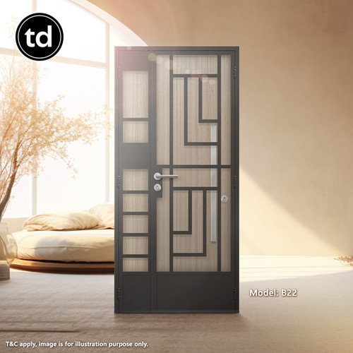 Mild Steel Main Gate TD-MSG-B22 | The Door