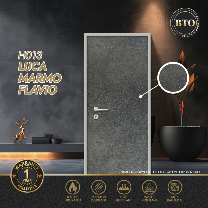 Non- Fire / Fire Rated - Luca Marmo Flavio H013 | BTO Door