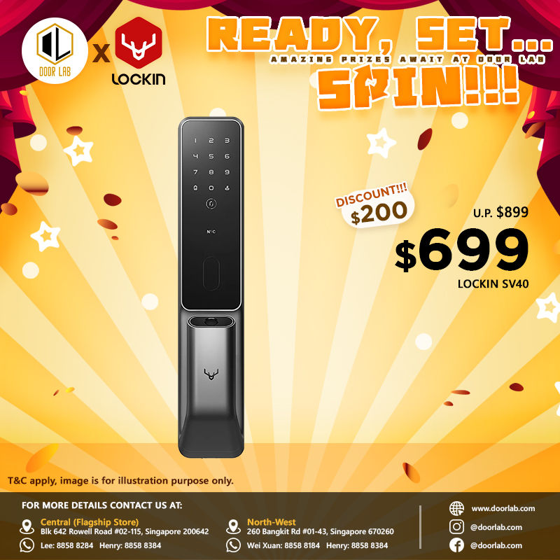 Digital Lock for HDB Gate | Doorlab