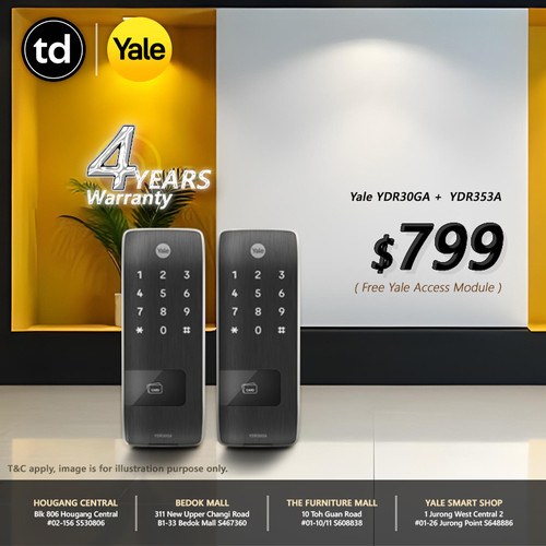 Yale YDR30GA + YDR353A | The Door