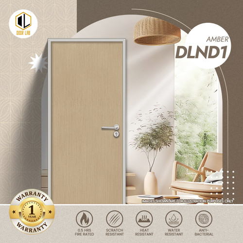 Main Door - Amber DLND1 | Door Lab