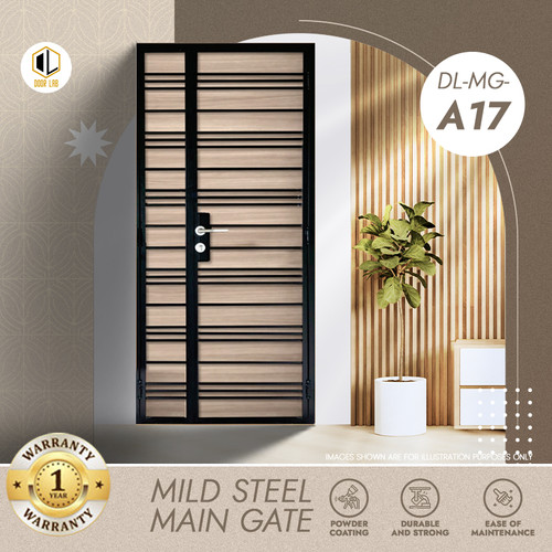 Mild Steel Main Gate DL-MG-A17 | Door Lab